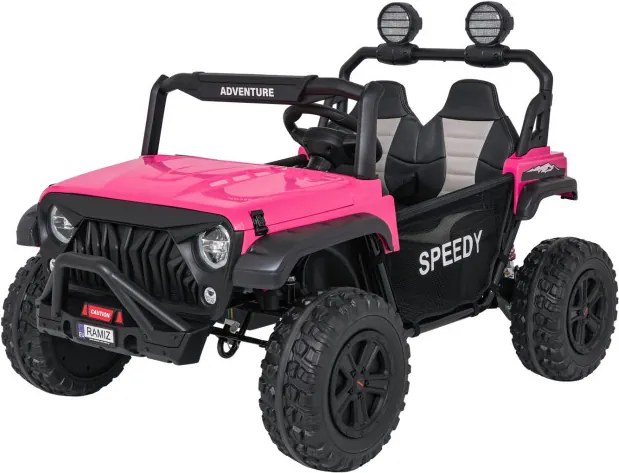 Elektrické autíčko PASSION 4x4 růžové