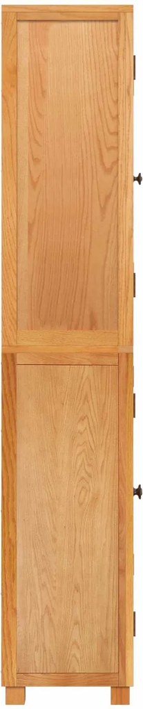 Sada úložného nábytku s policí 2 ks Přírodní 80 x 35 x 185 cm 3328625