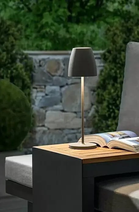 German Nabíjecí stolní LED lampa Silea / 3,3 W / antracit