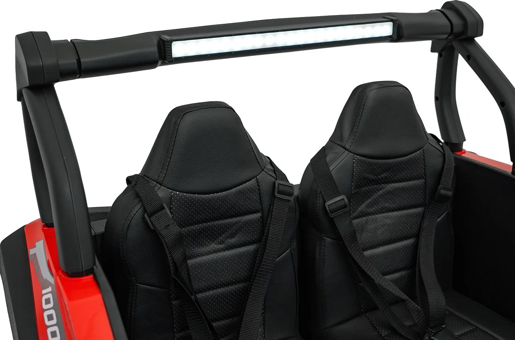 Ramiz Elektrická bugina Gravity pro děti červená + pohon 4x4 + dálkové ovládání