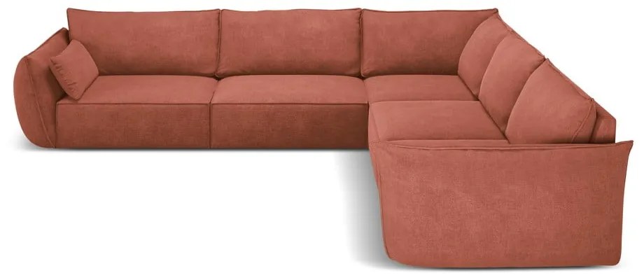 Červená rohová pohovka (variabilní) Vanda – Mazzini Sofas