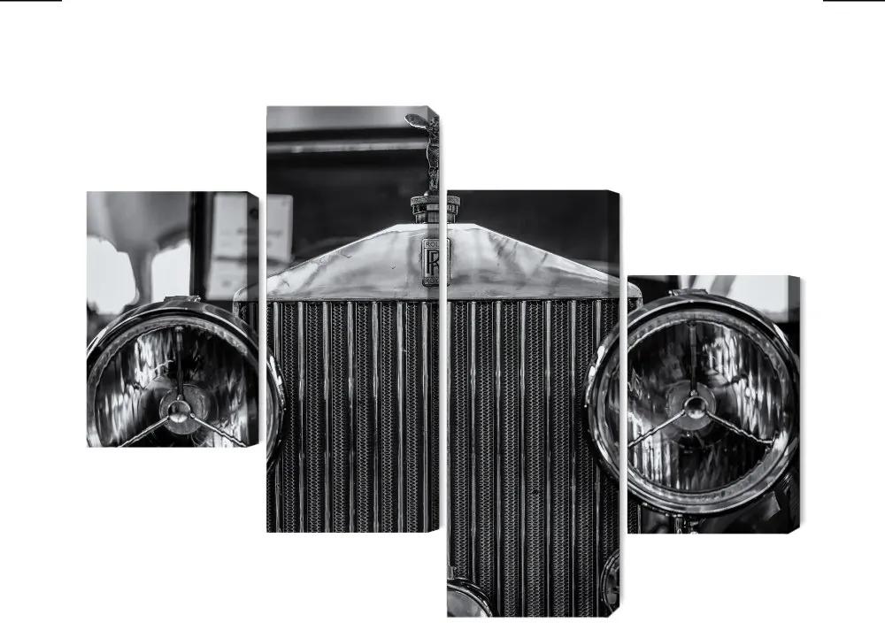 Vícedílný obraz Rolls Royce Zblízka Nedostatek Nedostatek Plátno Canvas 240x150