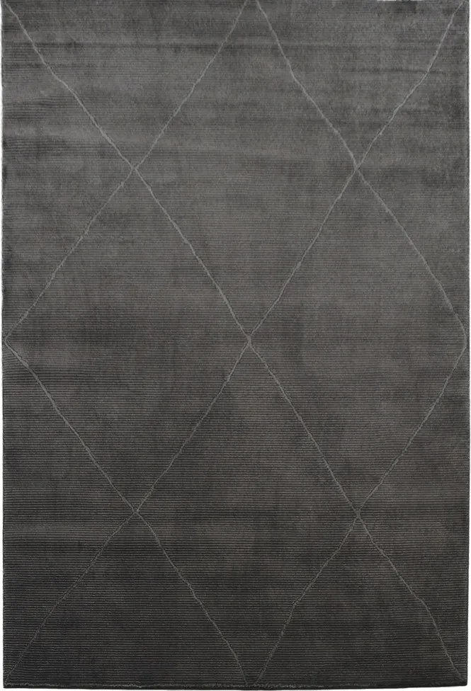 BE Koberec Zurich 1903 DARK GREY - šedý obdélníkový Rozměr: 140x190 cm