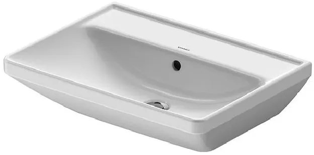 Duravit D-Neo - Umyvadlo 600x440 mm, bez otvoru pro baterii, bílá 2366600060