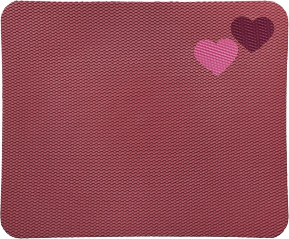 Vylen Barevná nástěnka se srdíčkem  Tmavě zelená  660x805mm