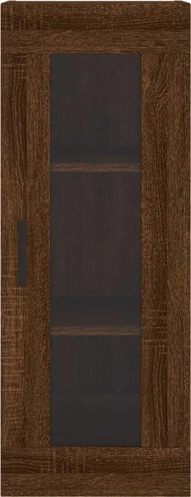 vidaXL Nástěnná skříňka 34,5 x 34 x 90 cm [828923] Barva: hnědý dub