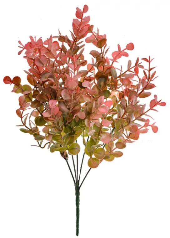 Umělá rostlina červený eukalyptus – 35 cm