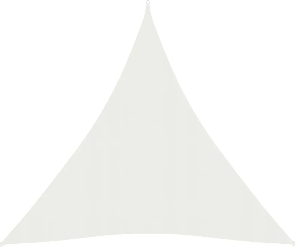vidaXL Plachta proti slunci 160 g/m² 4 x 5 x 5 m HDPE [311261] Barva: Bílá