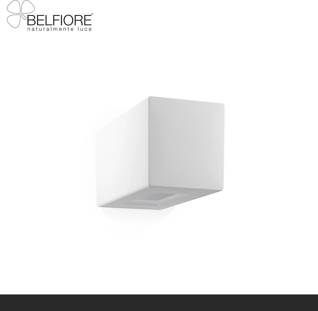 Belfiore 2450-108-D11-CT  LED nástěnné sádrové italské svítidlo ruční výroby