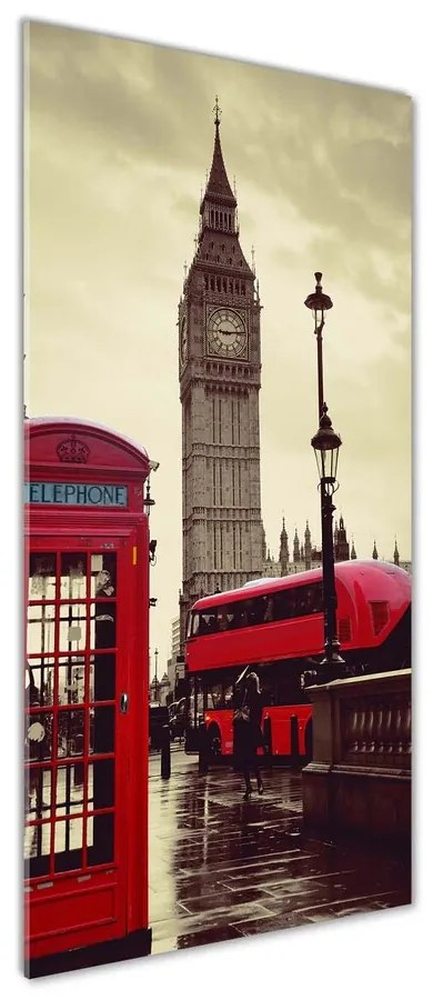Wallmuralia Foto obraz fotografie na skle Big Ben Londýn 50x125 cm