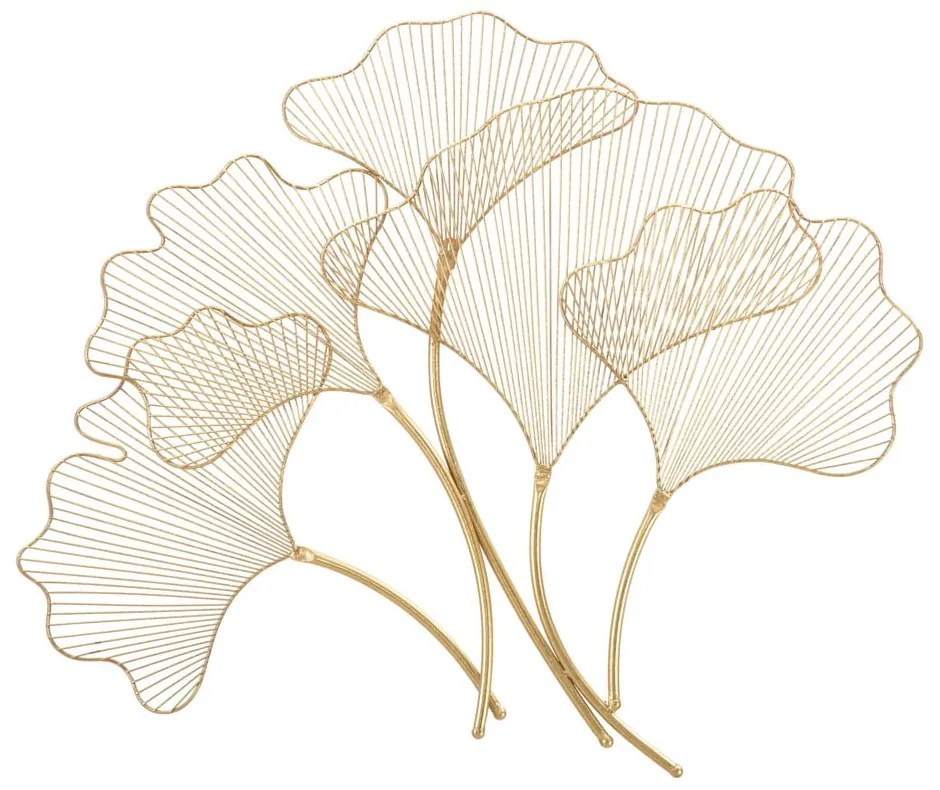 Kovová nástěnná dekorace 79x68 cm Leaf – Mauro Ferretti