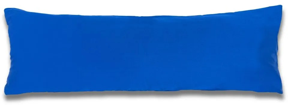 Kvalitex Saténový povlak na relaxační polštář tmavě modrý 45x120cm