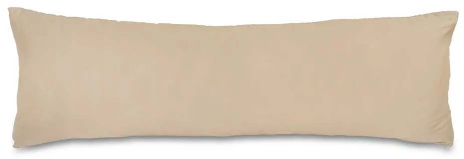 Kvalitex Saténový povlak na relaxační polštář béžový 55x180cm