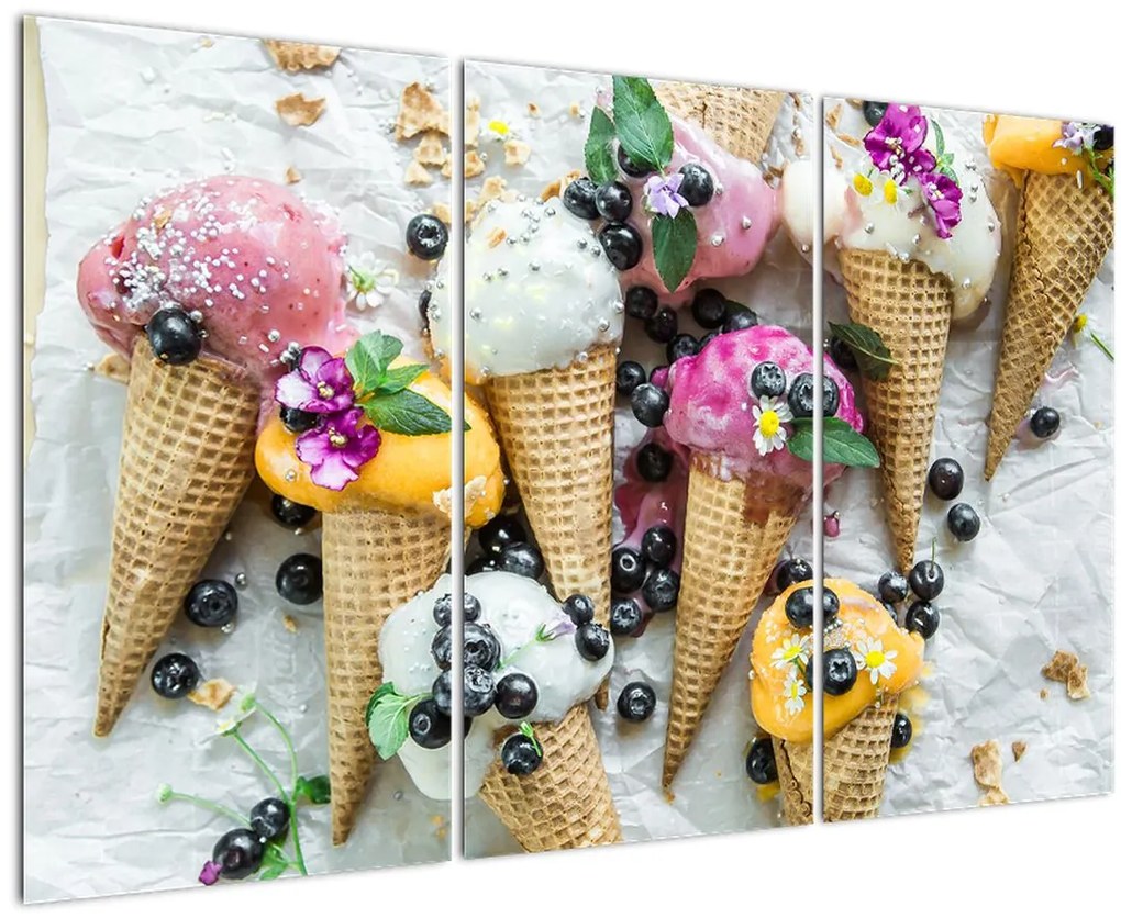 Obraz se zmrzlinami (120x80 cm), 40 dalších rozměrů