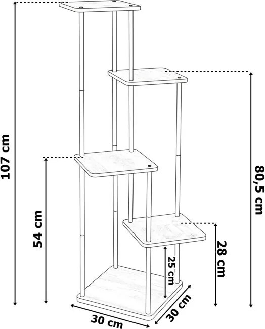 Stojan na květiny MARLON RUSTIC