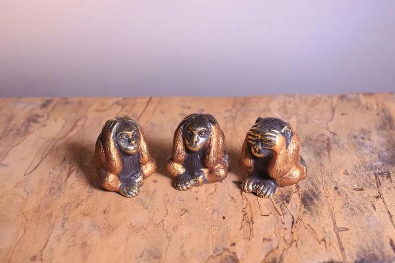 Mini souprava Tři opice, 5 cm