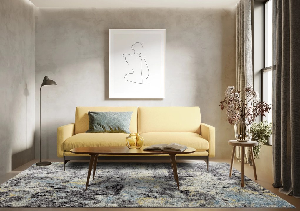Tribeca Design Kusový koberec Dinamo Abstract Blue Rozměry: 160x230 cm
