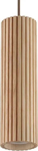 Brilliant - Lustr na lanku LAKEWOOD 1xGU10/10W/230V pr. 10 cm hnědá