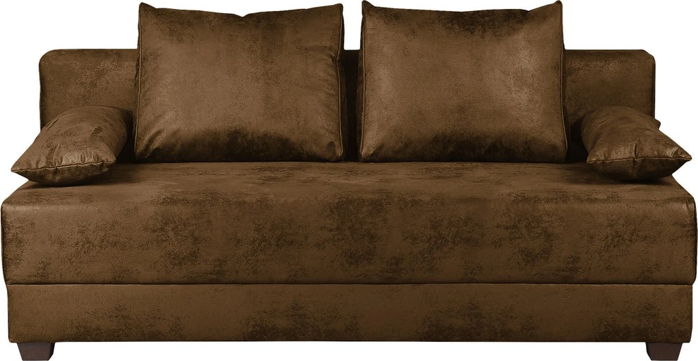 XXXLutz ROZKLÁDACÍ POHOVKA, textil, hnědá MID.YOU - Rozkládací pohovky - 001628000105