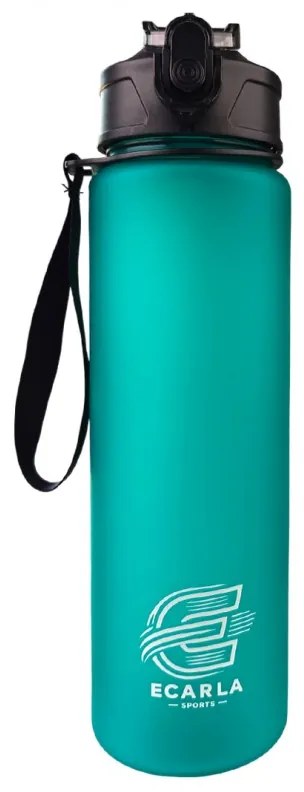Flamenco Mystique Tyrkysová matná sportovní láhev na vodu 750ML ECARLA SPORTS BD50