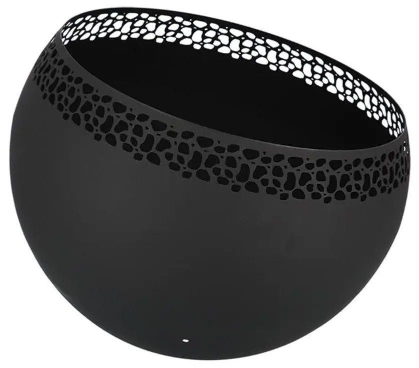 Esschert Design Ohniště ve tvaru koule černé, Esschert Design 442356