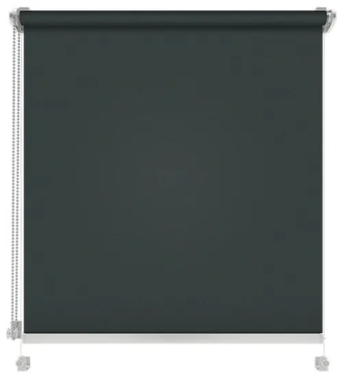 Gario Roleta Nástěnná Standard Strukturovaná Tmavě šedá Výška: 150 cm, Šířka: 87 cm