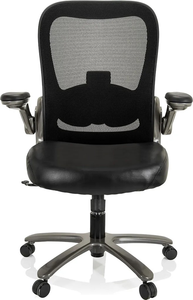 hjh Office Zátěžová židle/kancelářská židle Instructor XXL (černá)