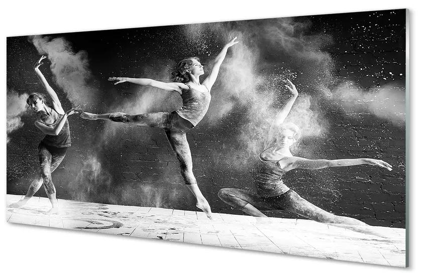akrylový obraz Dámská Baleríny kouř 125x50 cm