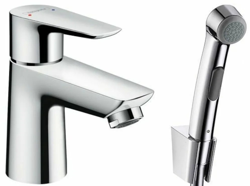 Umyvadlová baterie Hansgrohe Talis E s bidetovou sprškou chrom 71729000