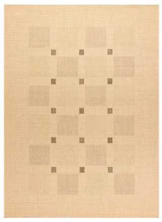 koberec SISAL FLOORLUX 20079 mais / káva velikost 140x200 cm | krásné koberce cz