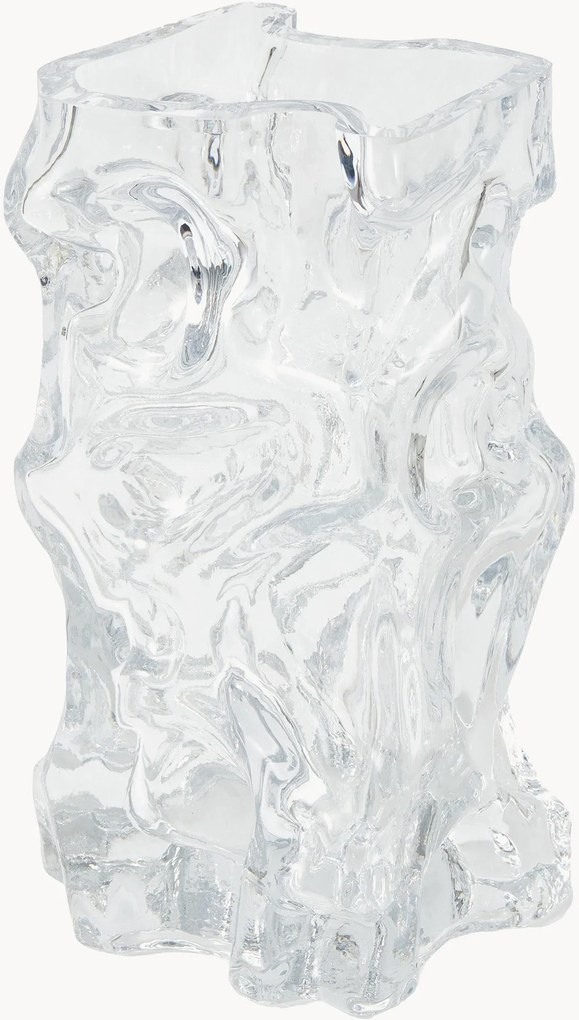 Skleněná váza Ice