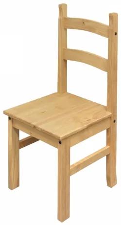 Jídelní židle masiv borovice Corona 2 vosk 1627