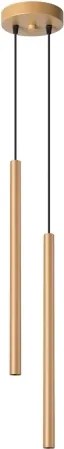 Závěsné svítidlo SOLLUX PASTELO 2 zlaté G9 2x8W bez žárovky SL.1305