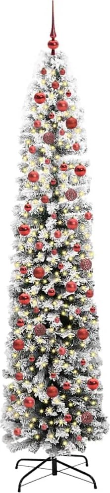 Umělý vánoční stromeček Zelená 240 cm PVC, ocel a plast 3395044