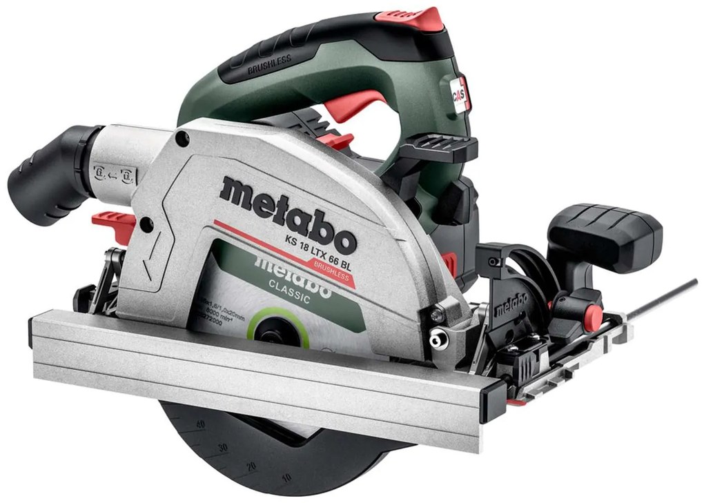 Metabo - 18V AKU okružní pila 165 mm, bez baterie a nabíječky 611866840