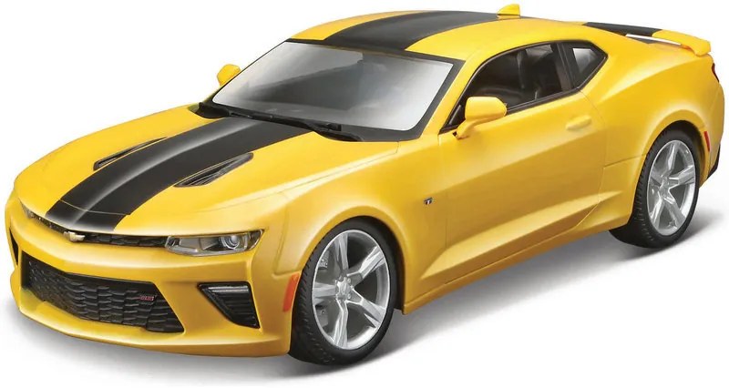 Maisto chevrolet camaro ss 1:18 žlutá metalíza