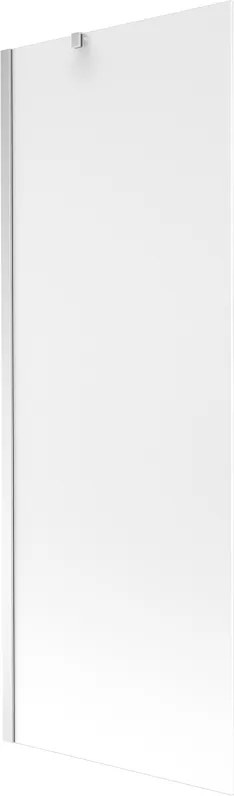 Mexen Next, vanová zástěna 1-křídlová 70 x 150 cm, fixní křídlo, 6 mm námraza sklo, chromový profil, 895-070-000-00-30-01