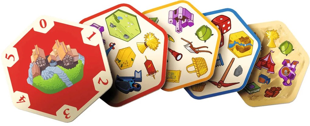 ASMODEE Hra postřehová Dobble Catan CZ *SPOLEČENSKÉ HRY* asdobcat08m
