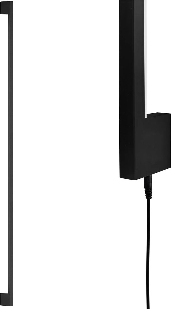 Toolight Toolight, LED nástěnné svítidlo 120cm, 18W, 3000K, LHJ065-W, černá matná, OSW-60031