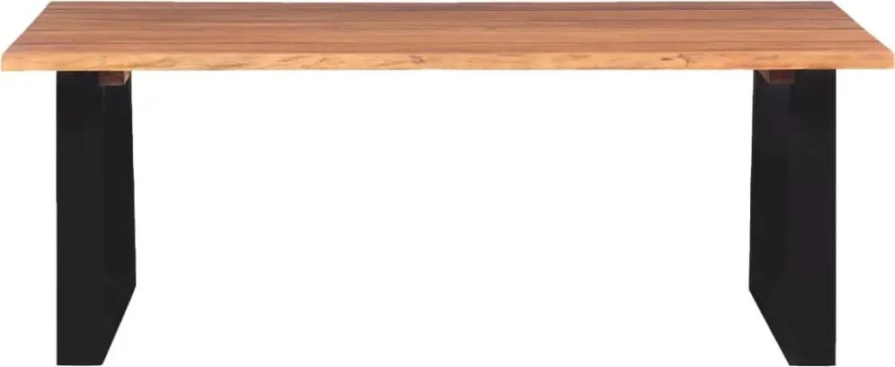 vidaXL Konferenční stolek, masivní akáciové dřevo, 110x60x40 cm [244996]