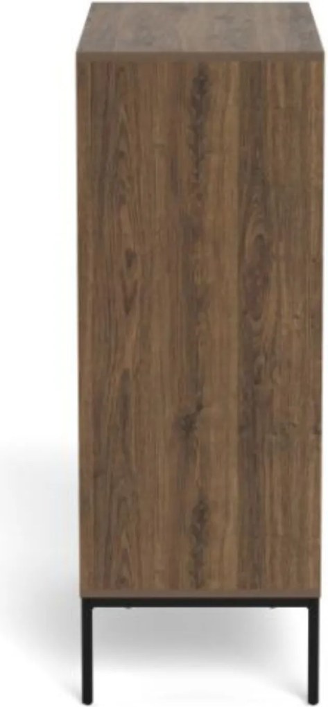 Komoda Palmdale 80 cm dub kouřový