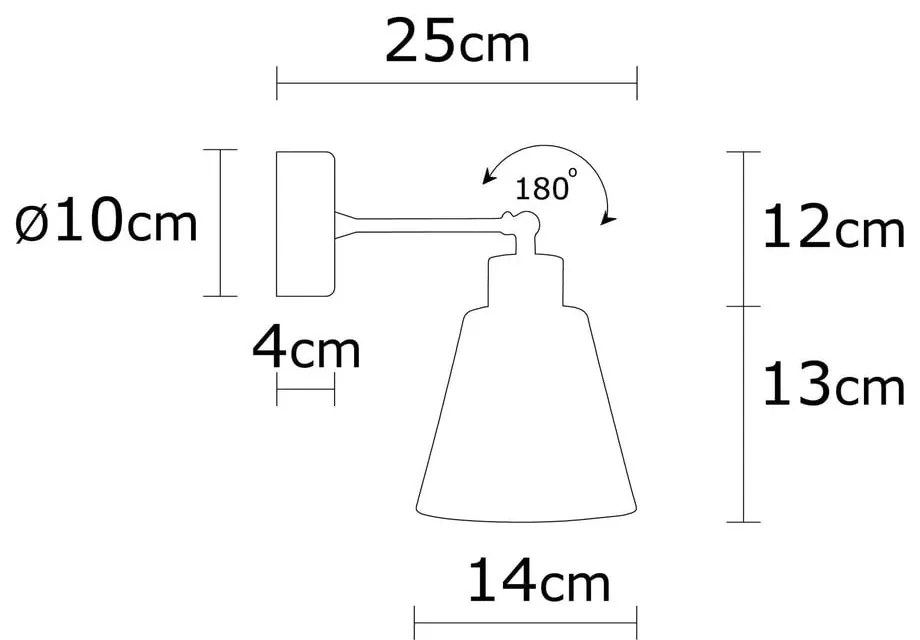 Nástěnné svítidlo v bílo-přírodní barvě Manavgat – Opviq lights