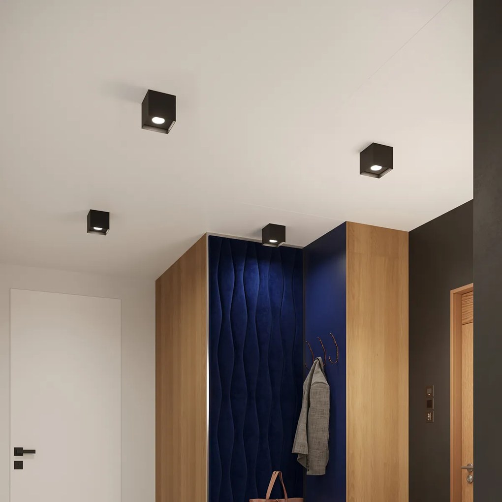 Sollux Lighting Stropní svítidlo HATI Černá