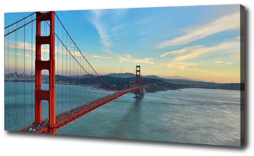 Wallmuralia Foto obraz na plátně Most San Francisco 100x50