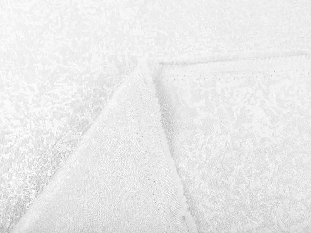 Biante Velký teflonový oválný ubrus TF-032 Venezia bílý 160x200 cm