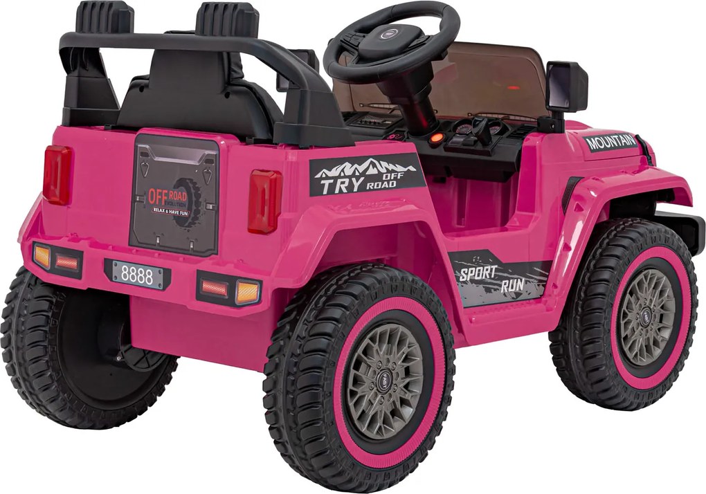 Ramiz Terénní auto MOUNTAIN růžové