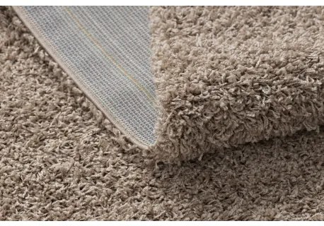 Dywany Luszczow Kusový koberec, běhoun SOFFI shaggy 5 cm béžový Rozměr koberce: 60 x 100 cm