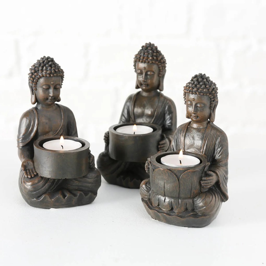 Svícen Buddha, 1 kus