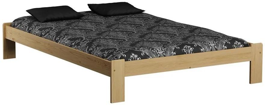 Eoshop Dřevěná postel Ada 140x200 + rošt ZDARMA - borovice