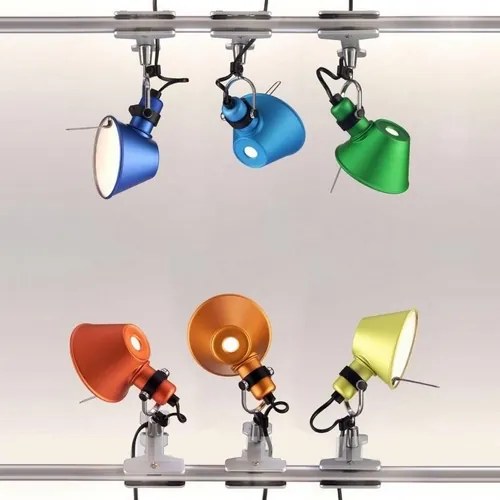 Stolní lampička Artemide TOLOMEO MICRO pinza žlutá A010840